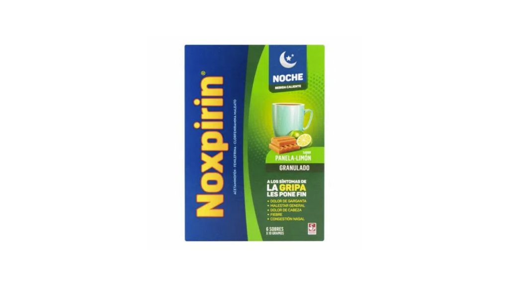 Noxpirin Noche Sabor a Panela Limón x 6 sobres